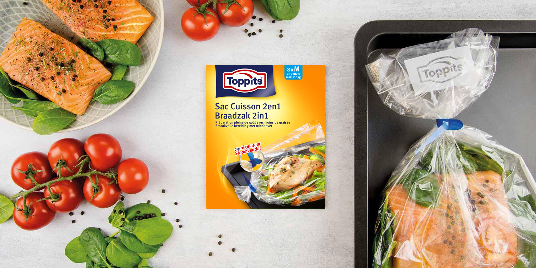Braadzakken 2in1 – Toppits®